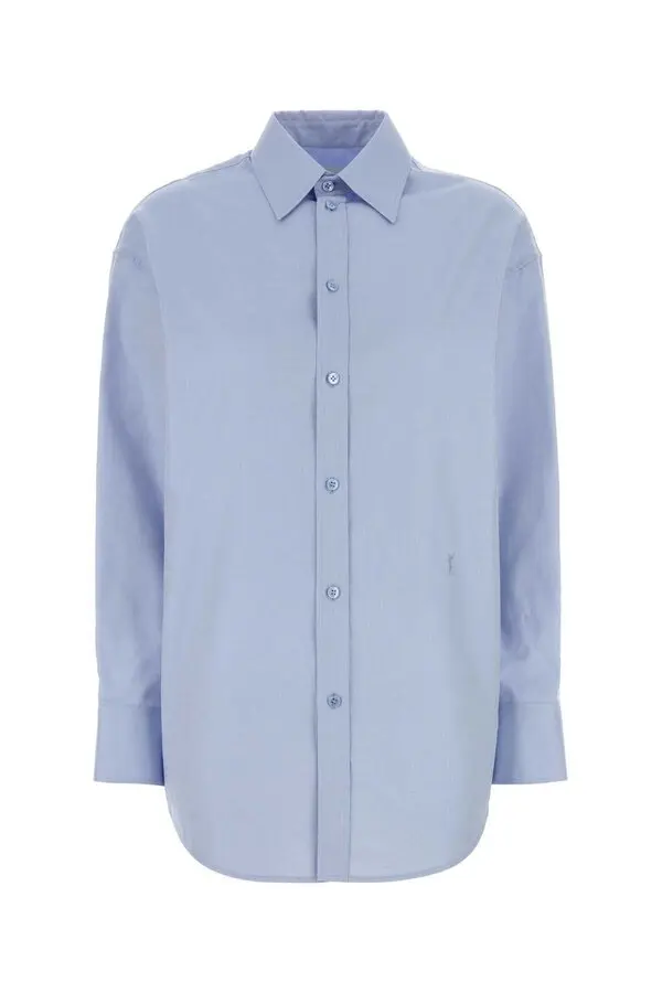 Saint Laurent Powder Oxford Shirt
