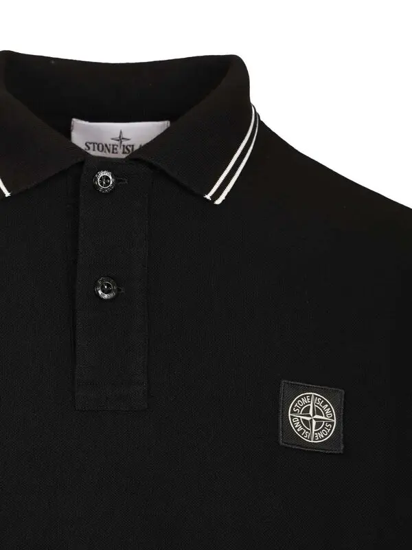 Stone Island Long-sleeved Polo Shirt