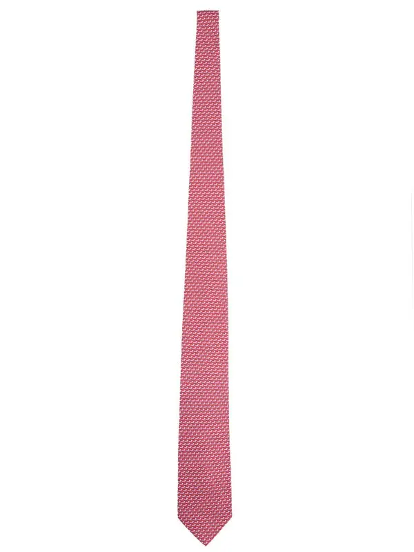 FERRAGAMO Silk Tie - Red