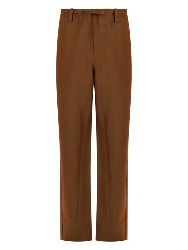 Dries Van Noten Long Wool Blend Trousers