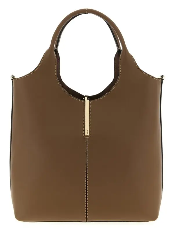 TOD'S Small "ebr" Handbag - Brown