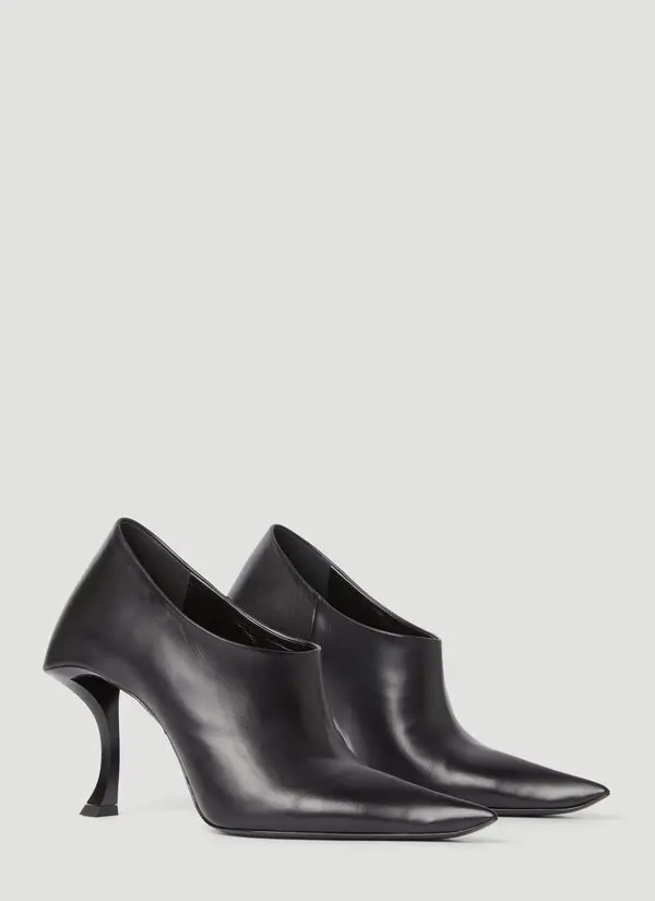 Balenciaga Hourglass 100mm Pumps In Smooth Leather