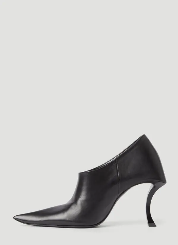 Balenciaga Hourglass 100mm Pumps In Smooth Leather