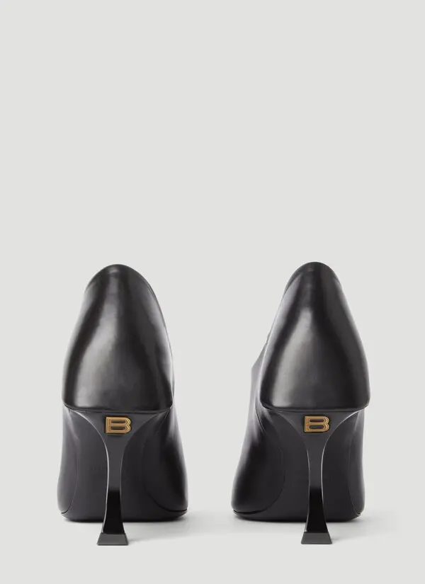 Balenciaga Hourglass 100mm Pumps In Smooth Leather