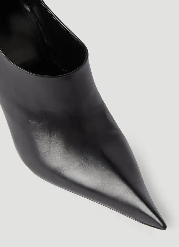 Balenciaga Hourglass 100mm Pumps In Smooth Leather