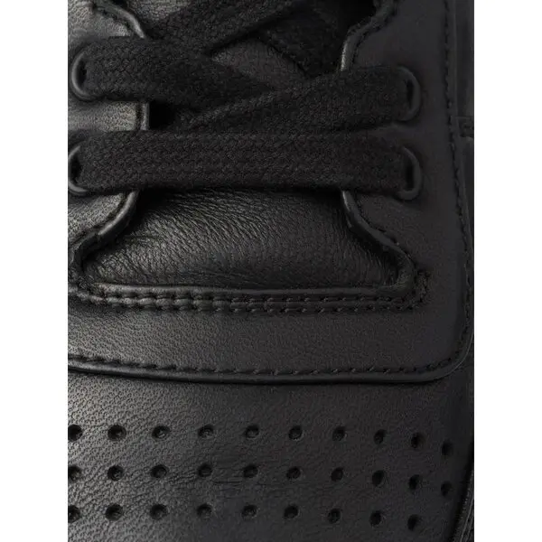 Prada Low-top Calf Leather Sneakers With Enamel Triangle Logo