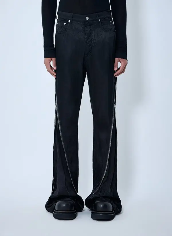 Rick Owens Bolan Banana Pants With Full-length Side Zips