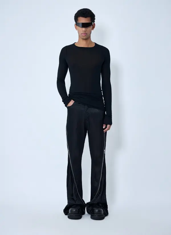 Rick Owens Bolan Banana Pants With Full-length Side Zips