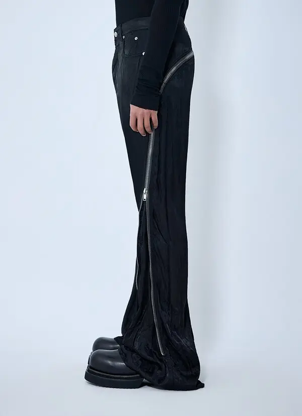 Rick Owens Bolan Banana Pants With Full-length Side Zips
