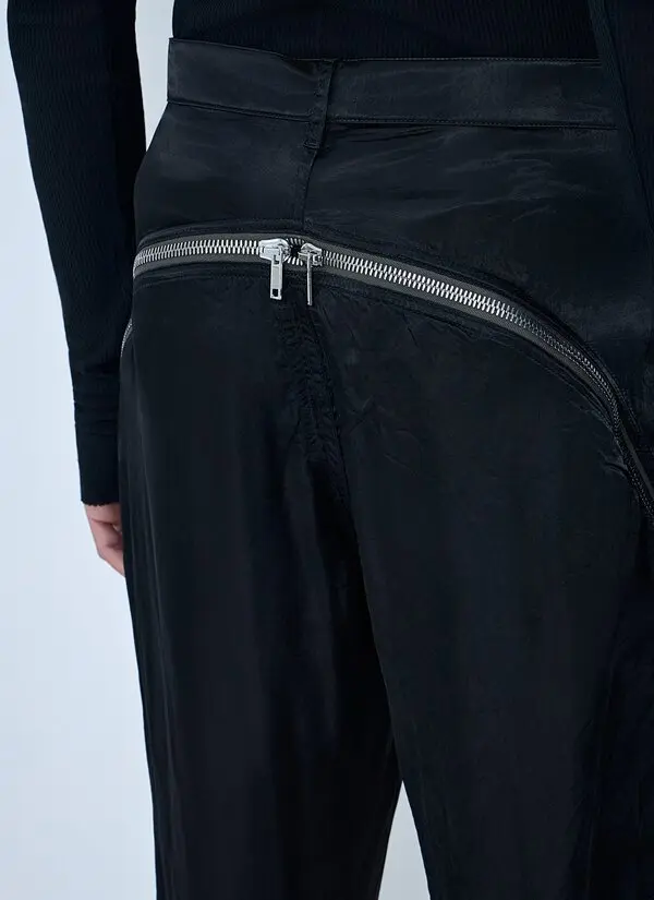Rick Owens Bolan Banana Pants With Full-length Side Zips