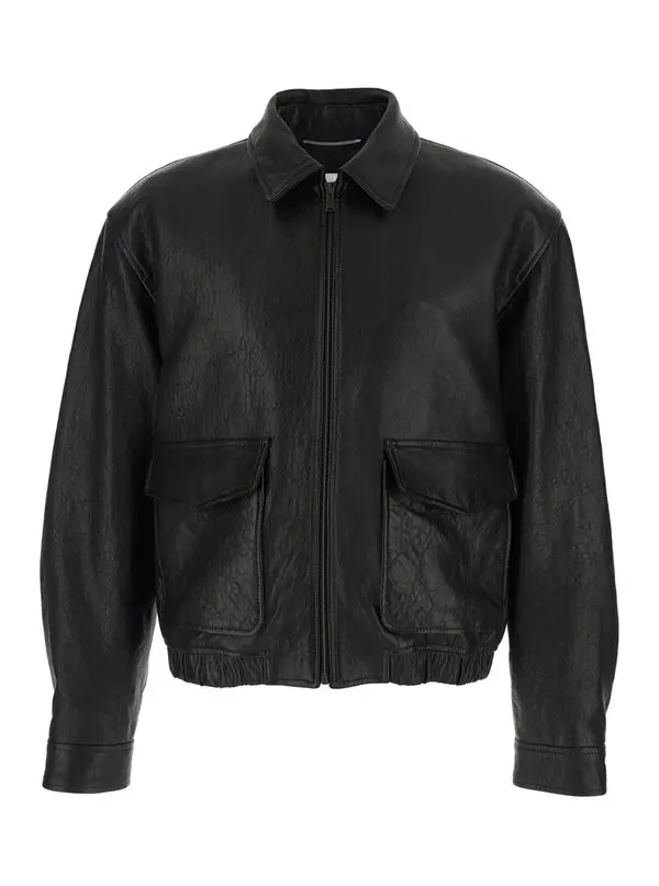 Saint Laurent Classic Collar Leather Jacket