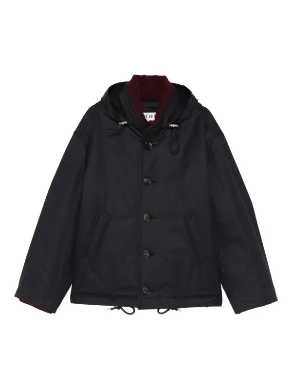 Loewe Padded Hooded Jacket - Multicolor