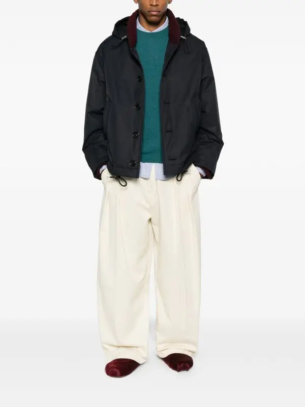 Loewe Padded Hooded Jacket - Multicolor