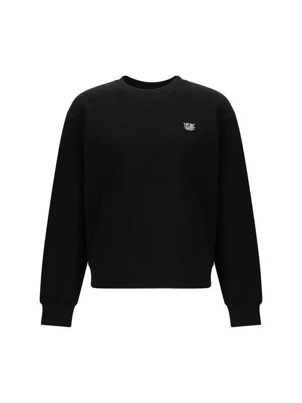 Kenzo Cotton Sweatshirt With Wild Tiger Embroidery