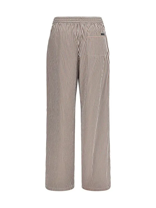 Dolce & Gabbana Striped Poplin Pants
