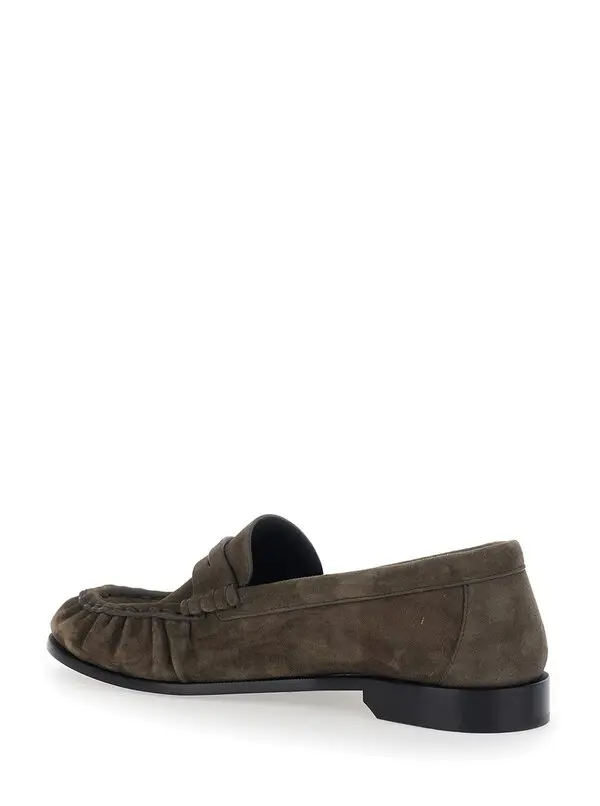 Saint Laurent Le Loafer" Suede Loafers