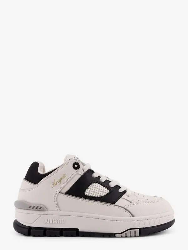 Axel Arigato Lace-up Leather Sneakers With Perforated Toe And Contrasting Details