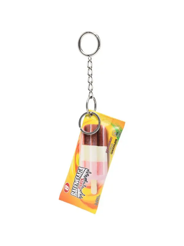 Balenciaga Snack Pouch Keyring - Multicolor