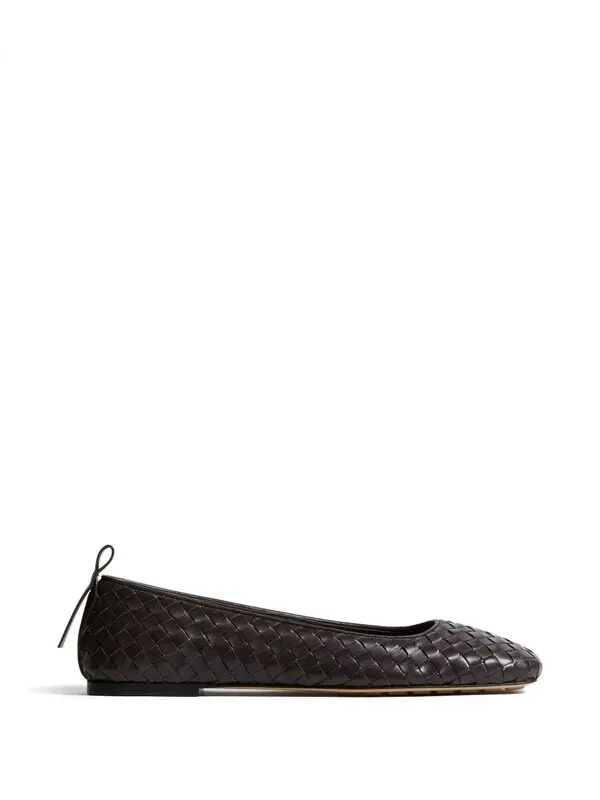 Bottega Veneta Leather Ballet Flats - Multicolor