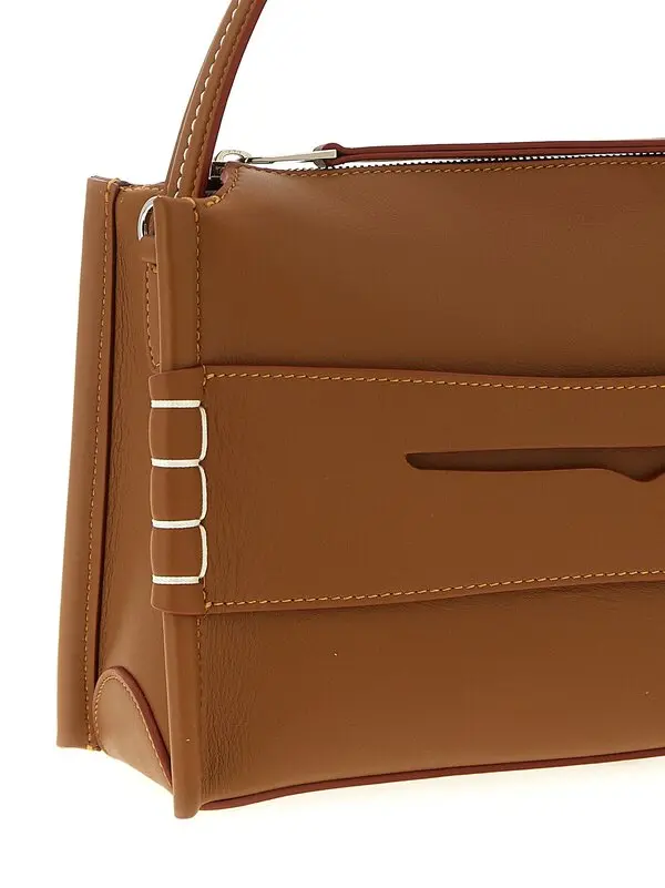 JW Anderson Loafer Leather Shoulder Bag