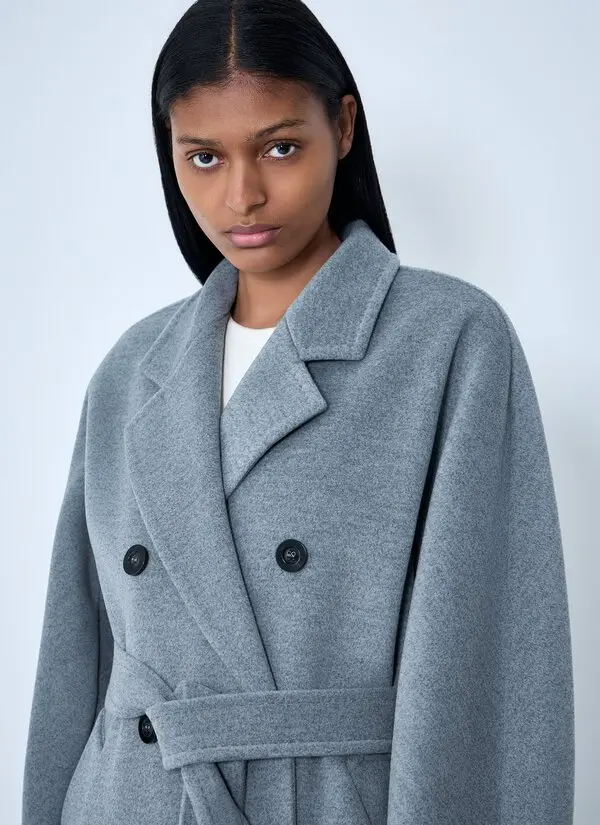 Max Mara Madame Coat - Gray