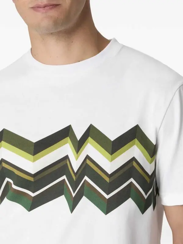 Missoni T-shirt With Zigzag Print