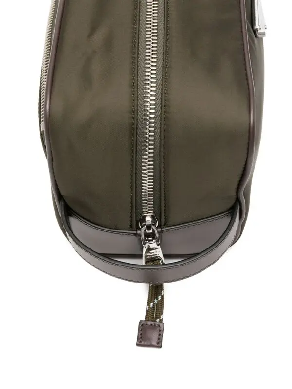Prada Re-nylon And Leather Pouch - Multicolor