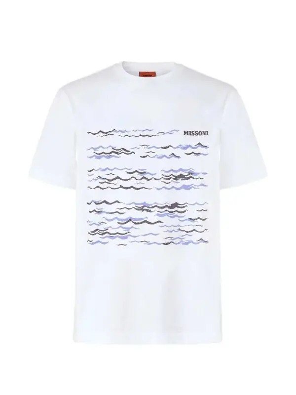 Missoni Wave Print T-shirt