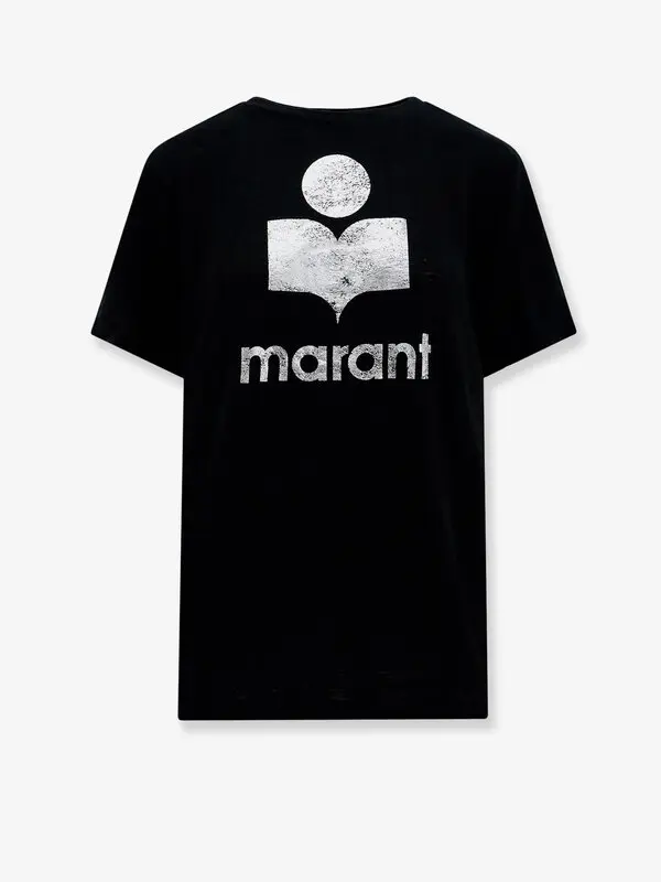 Isabel Marant Étoile Zewel Linen T-shirt - Black