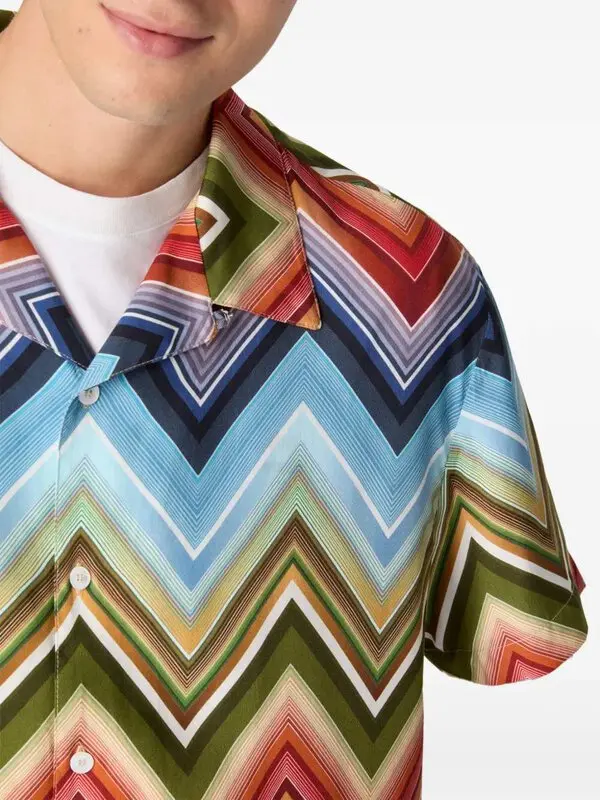 Missoni Zigzag Pattern Shirt
