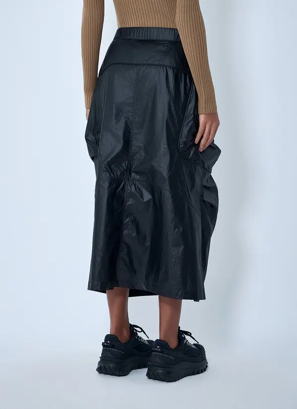 Moncler Technical Midi Skirt