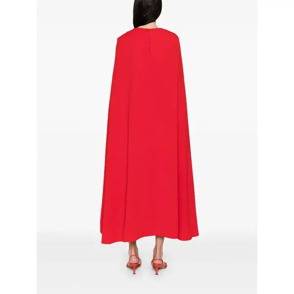 Roland Mouret Cape Detail Knee-length Dress