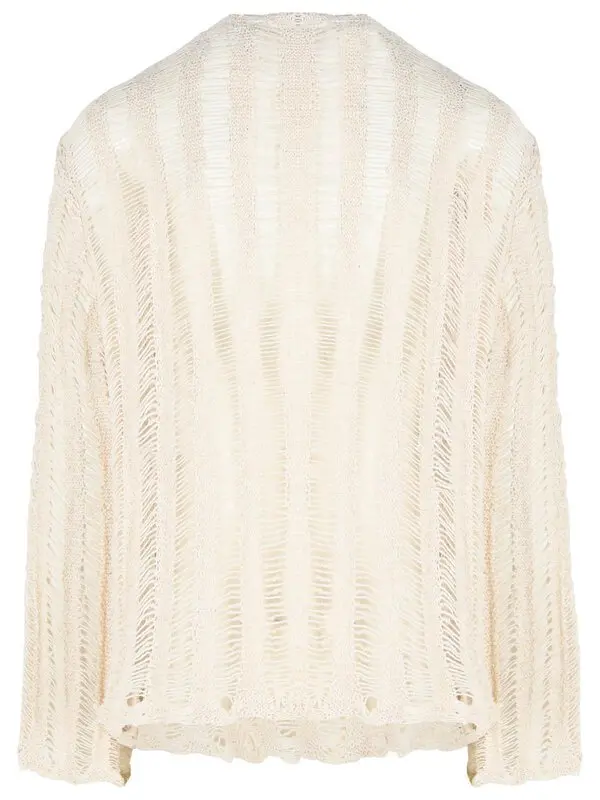Séfr Textured Knit Long Sleeve Top