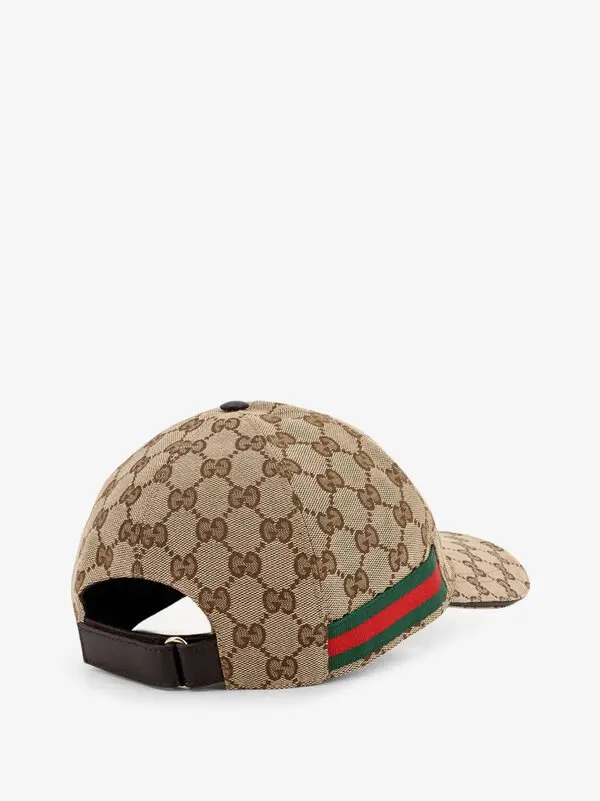 Gucci Gg Monogrammed Baseball Hat - Multicolor