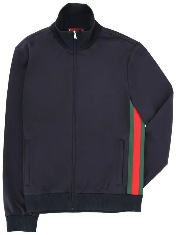 Gucci Zip-up Track Jacket - Black
