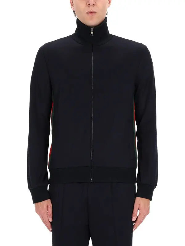 Gucci Zip-up Track Jacket - Black