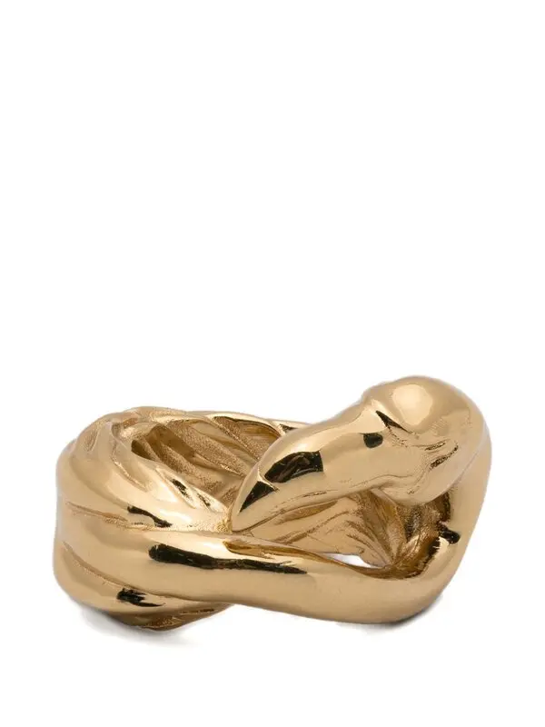 Chloé Tropicus Twisted Ring Gold-tone - Multicolor