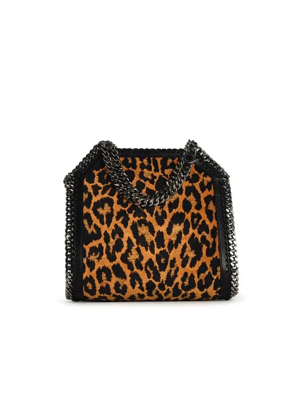 Stella McCartney Falabella Mini Bag In Jacquard - Multicolor