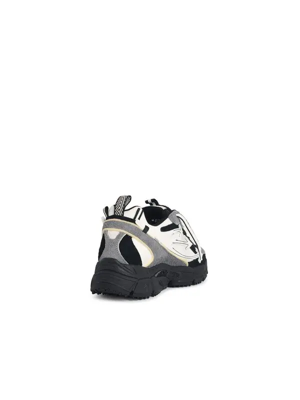 Off-White Be Right Back" Leather Blend Sneakers - White