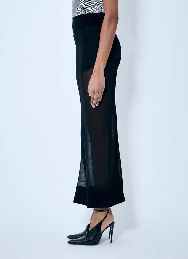 JEAN PAUL GAULTIER Knit Maxi Skirt
