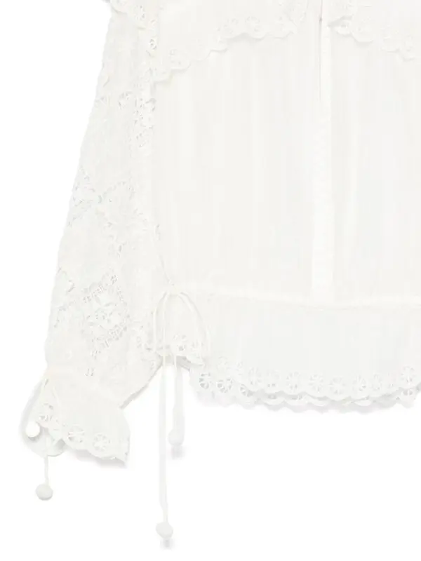 Isabel Marant Étoile Nowana Silk Blend Blouse - Multicolor