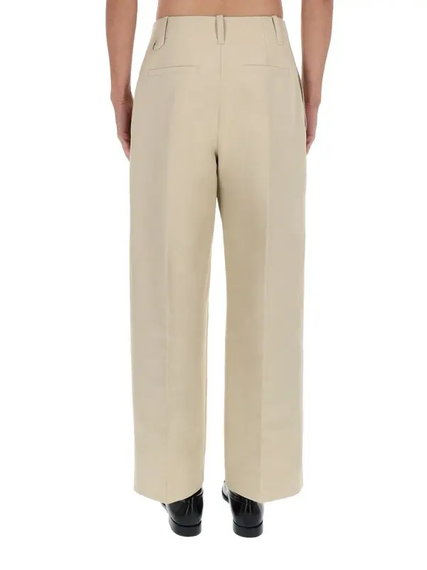 Jacquemus Pastro Straight Leg Pants - Cream