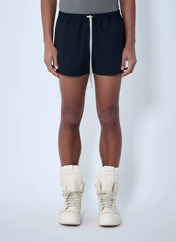 Rick Owens Elasticated Waistband Drawstring Shorts