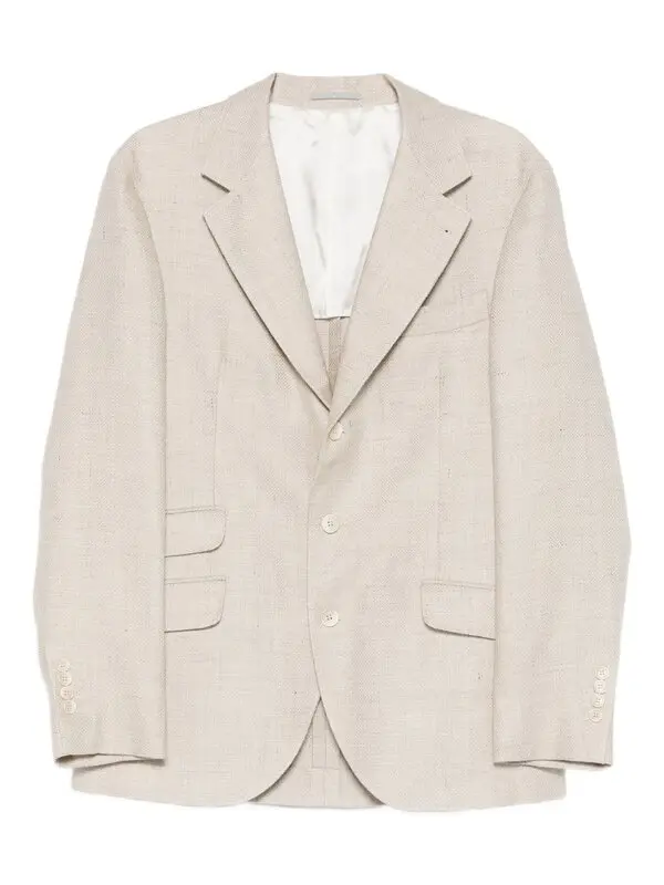 Brunello Cucinelli Single-breasted Jacket - Multicolor