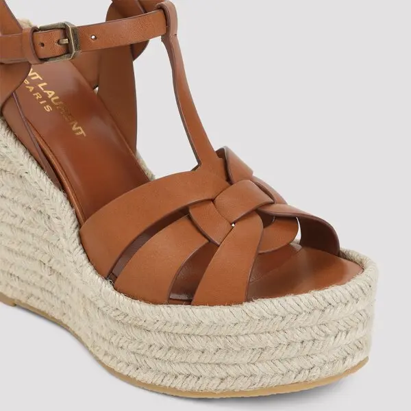 Saint Laurent 85 Wedges Espadrilles
