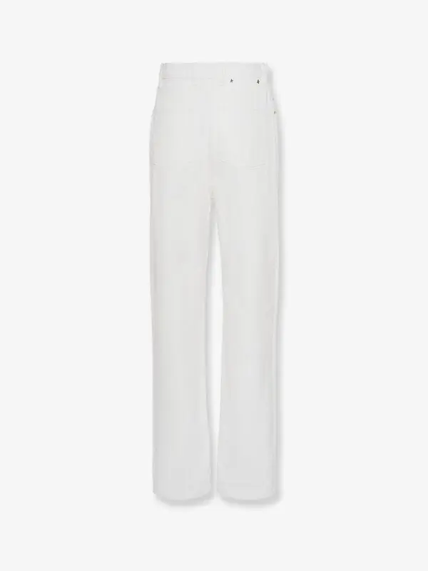 GOLDEN GOOSE High-waisted Five-pocket Denim Trousers