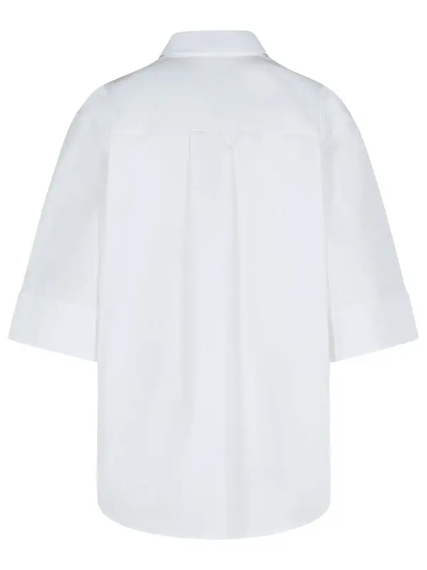 P.a.r.o.s.h Cotton Shirt With Embellished Pockets