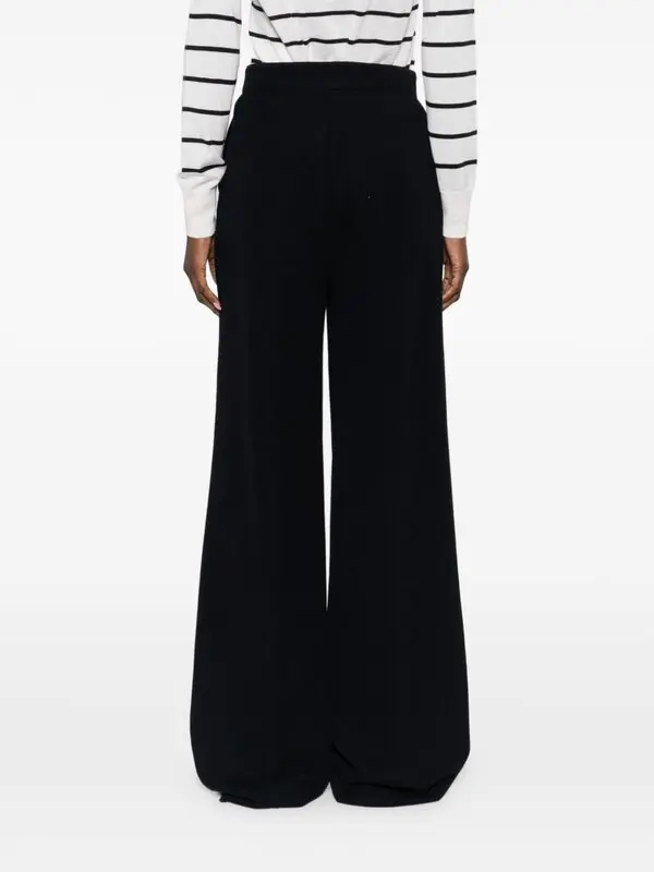 Max Mara Wide Leg Wool Trousers