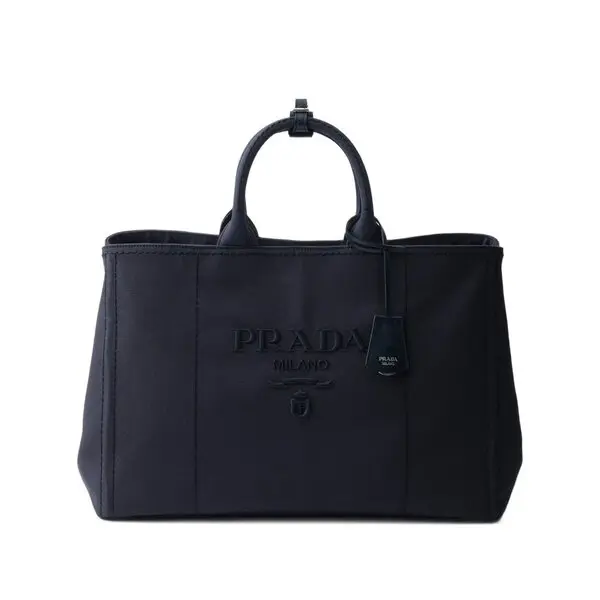 Prada Canvas Tote Bag - Blue