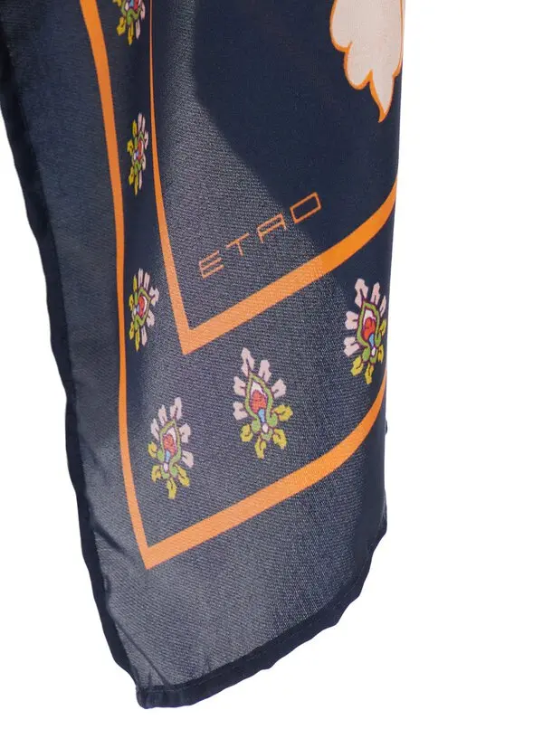 Etro Printed Silk Gilet